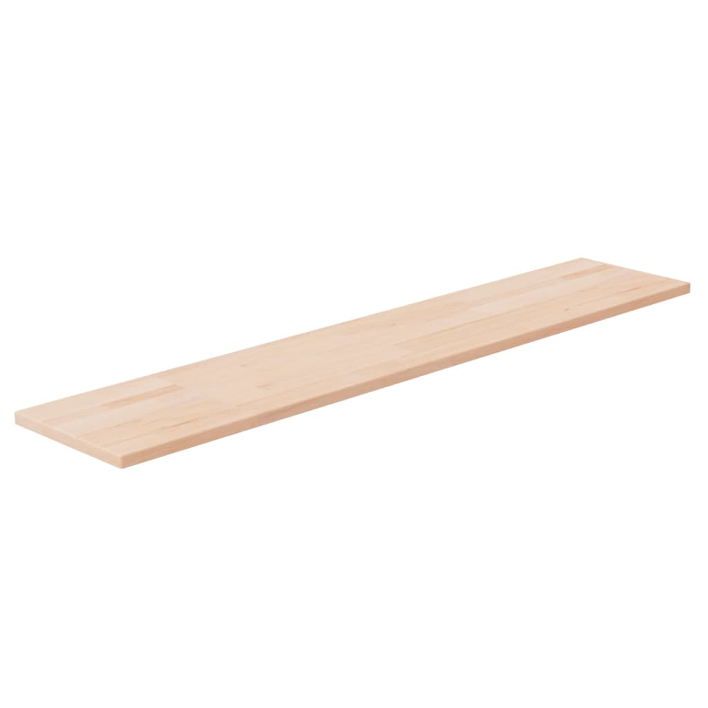 vidaXL Hyllplan 100x20x1,5 cm obehandlad massiv ek | vidaXL.se