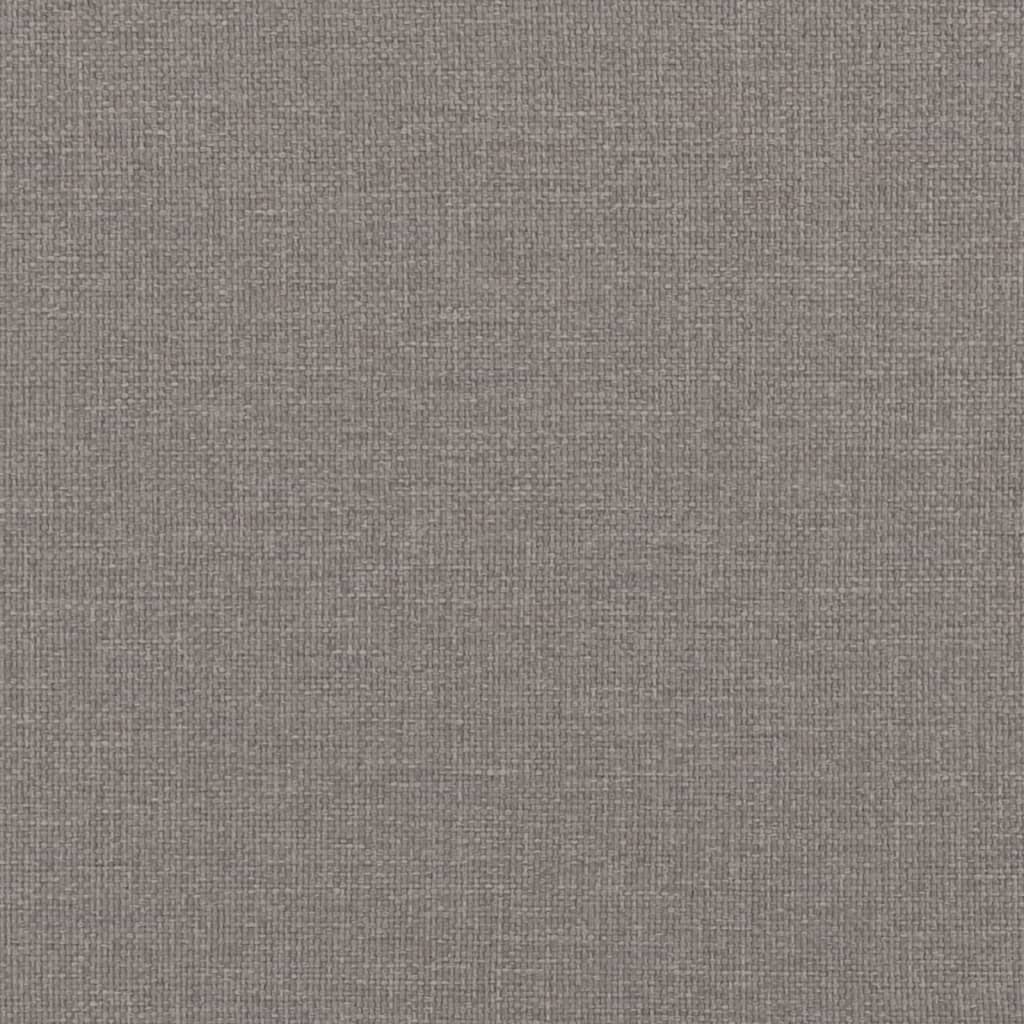 vidaXL Dagbädd utdragbar taupe 90x200 cm tyg | vidaXL.se